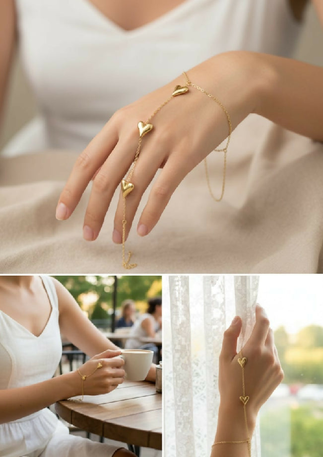 Golden stainless steel Anjaa – Empowerher Marketplace